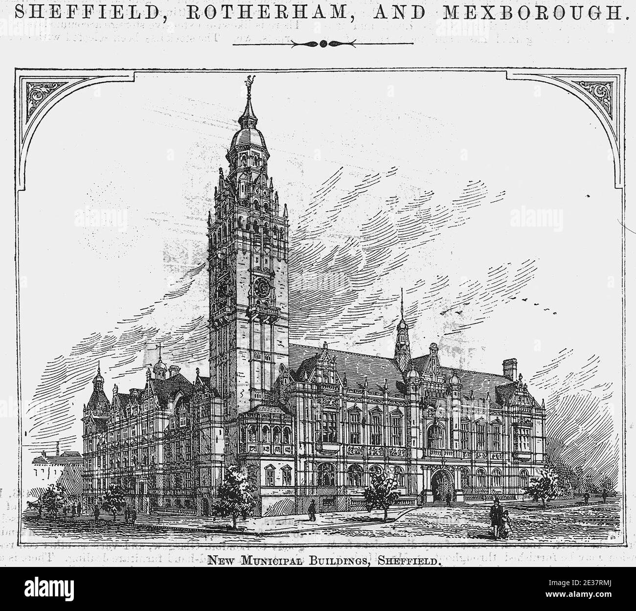 New municipal buildings Black and White Stock Photos & Images - Alamy