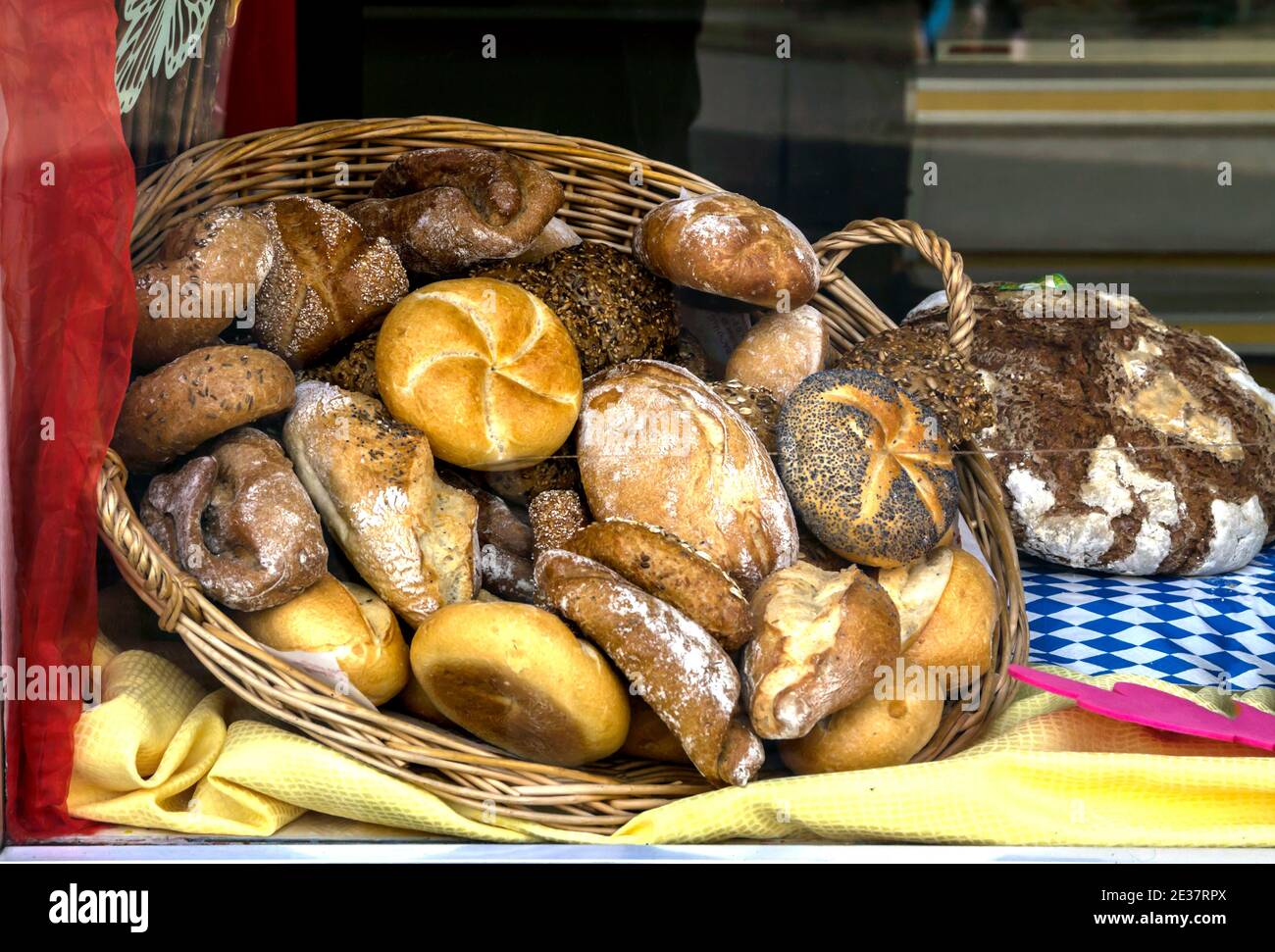German Bread - Various Bread Rolls Stock Photo - Alamy