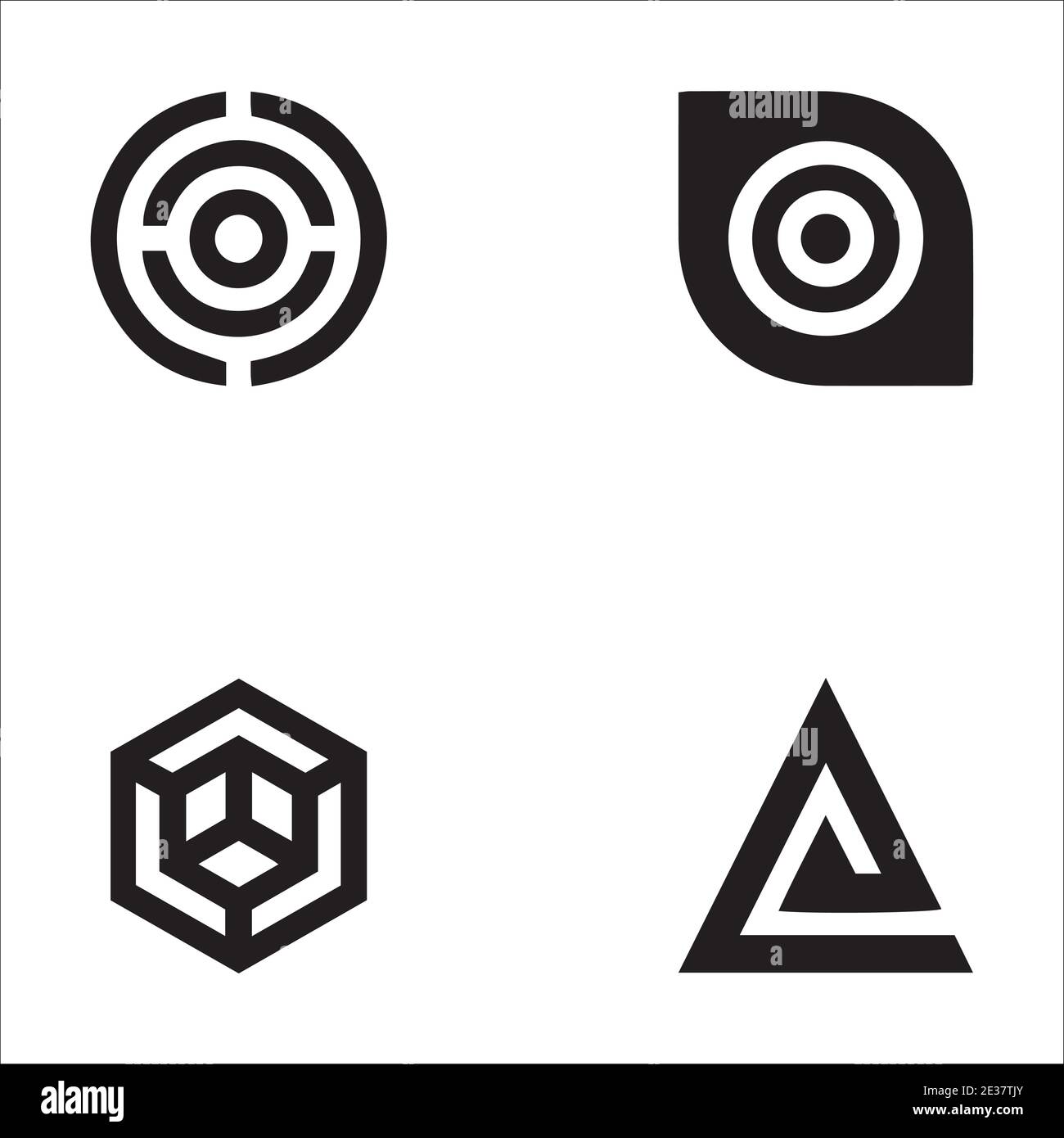 Eye symbol minimal Stock Vector Images - Alamy
