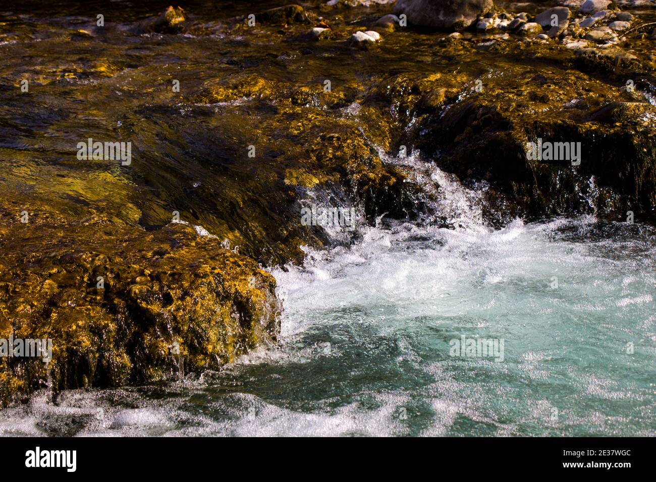 River landscape and view, daylight and outdoor, nature background in ...