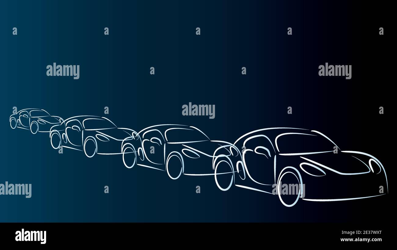 Cars car dealership Stock Vector Images - Alamy