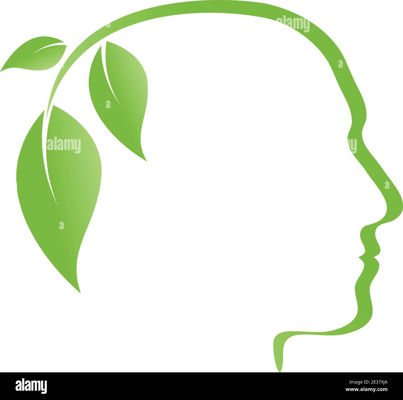 Head tree leaves brain hi-res stock photography and images - Alamy