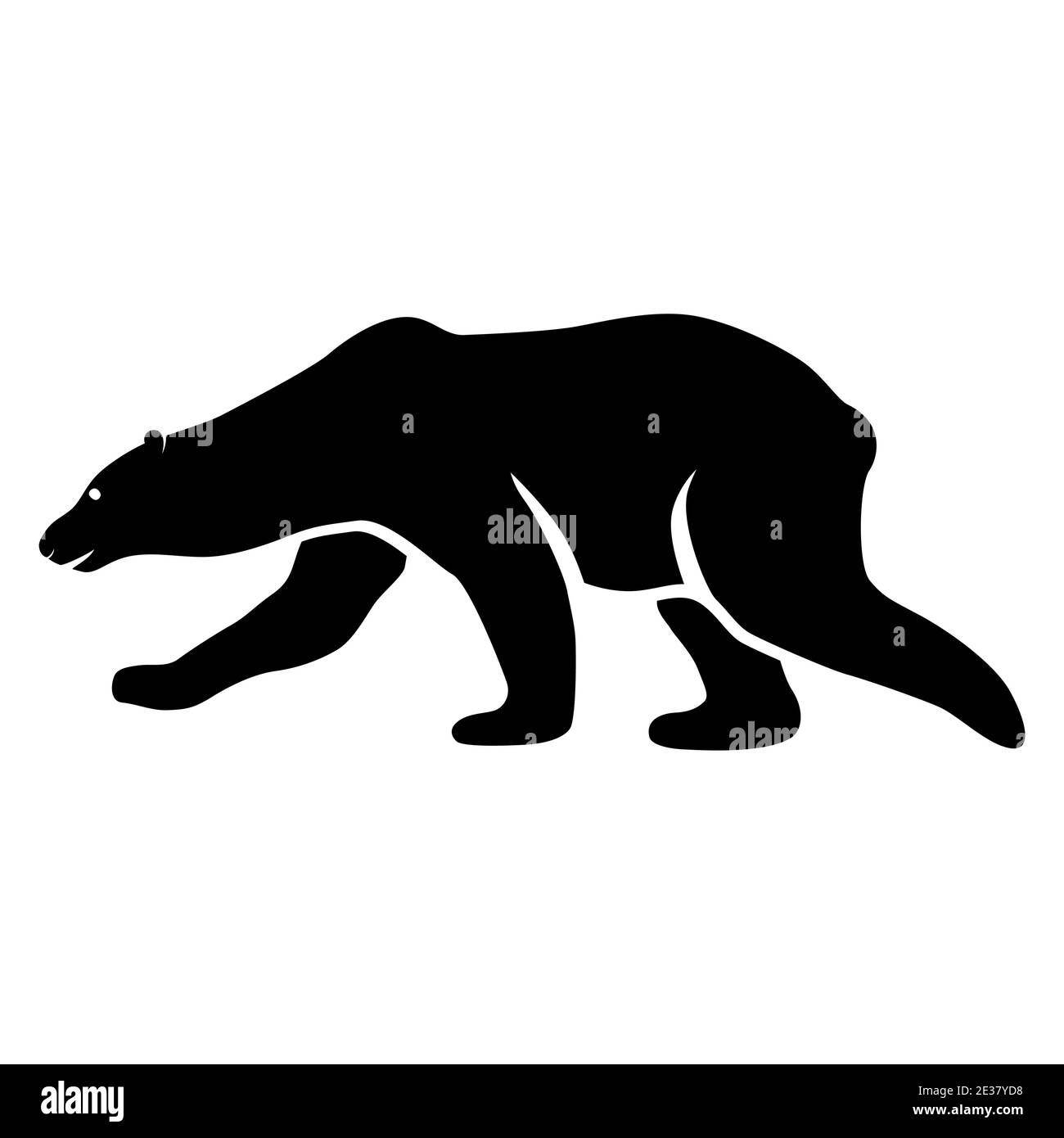 Polar bear tattoo Black and White Stock Photos & Images - Alamy