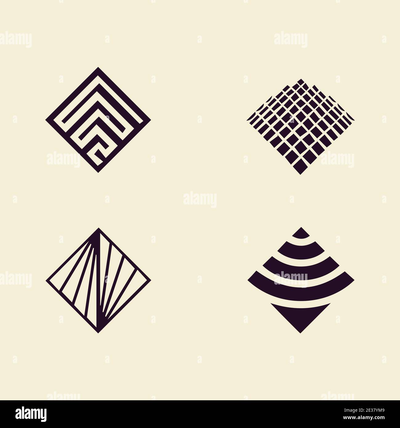 Abstract Shapes Logo