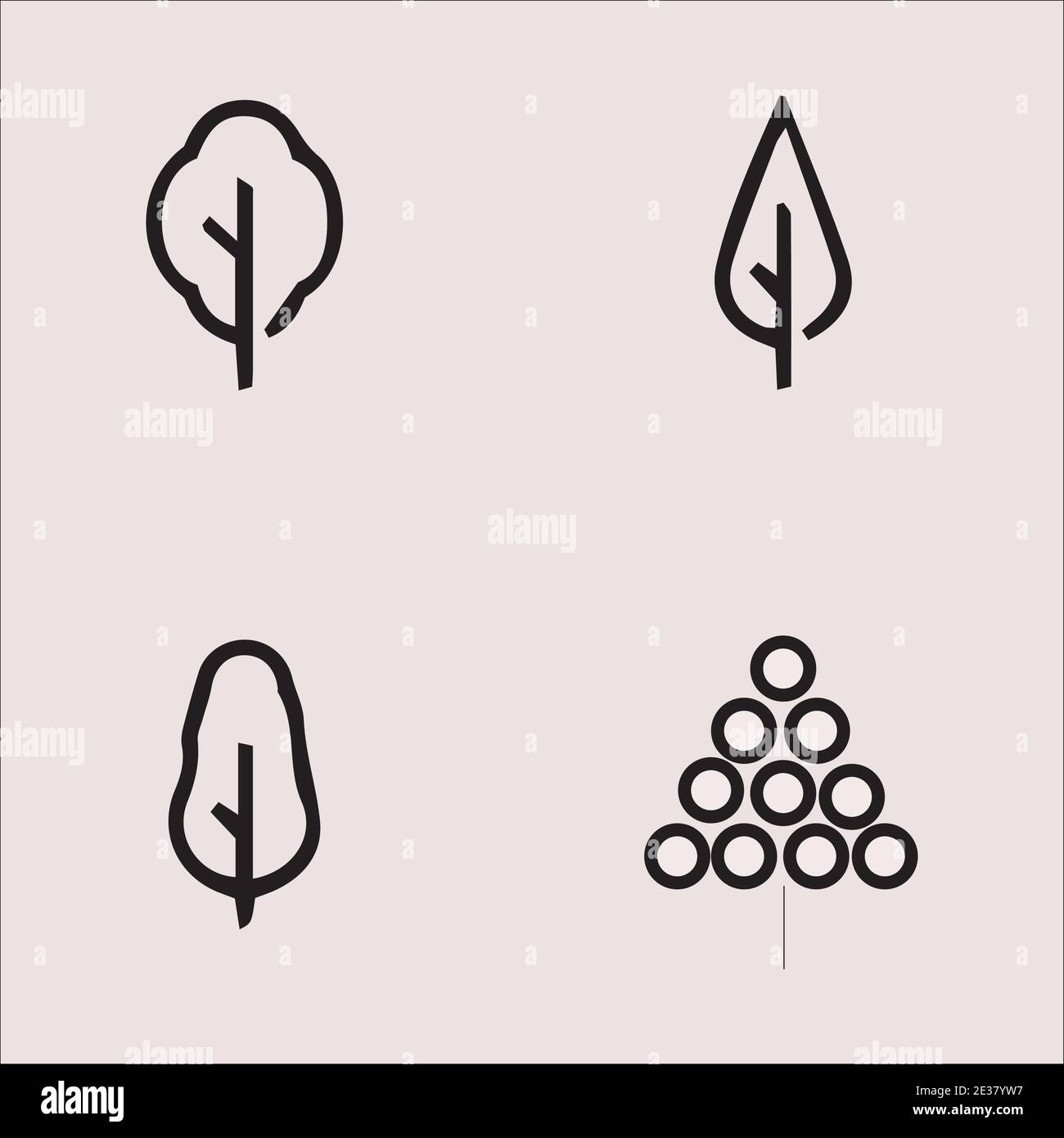 Ecosystem drawing Stock Vector Images - Alamy