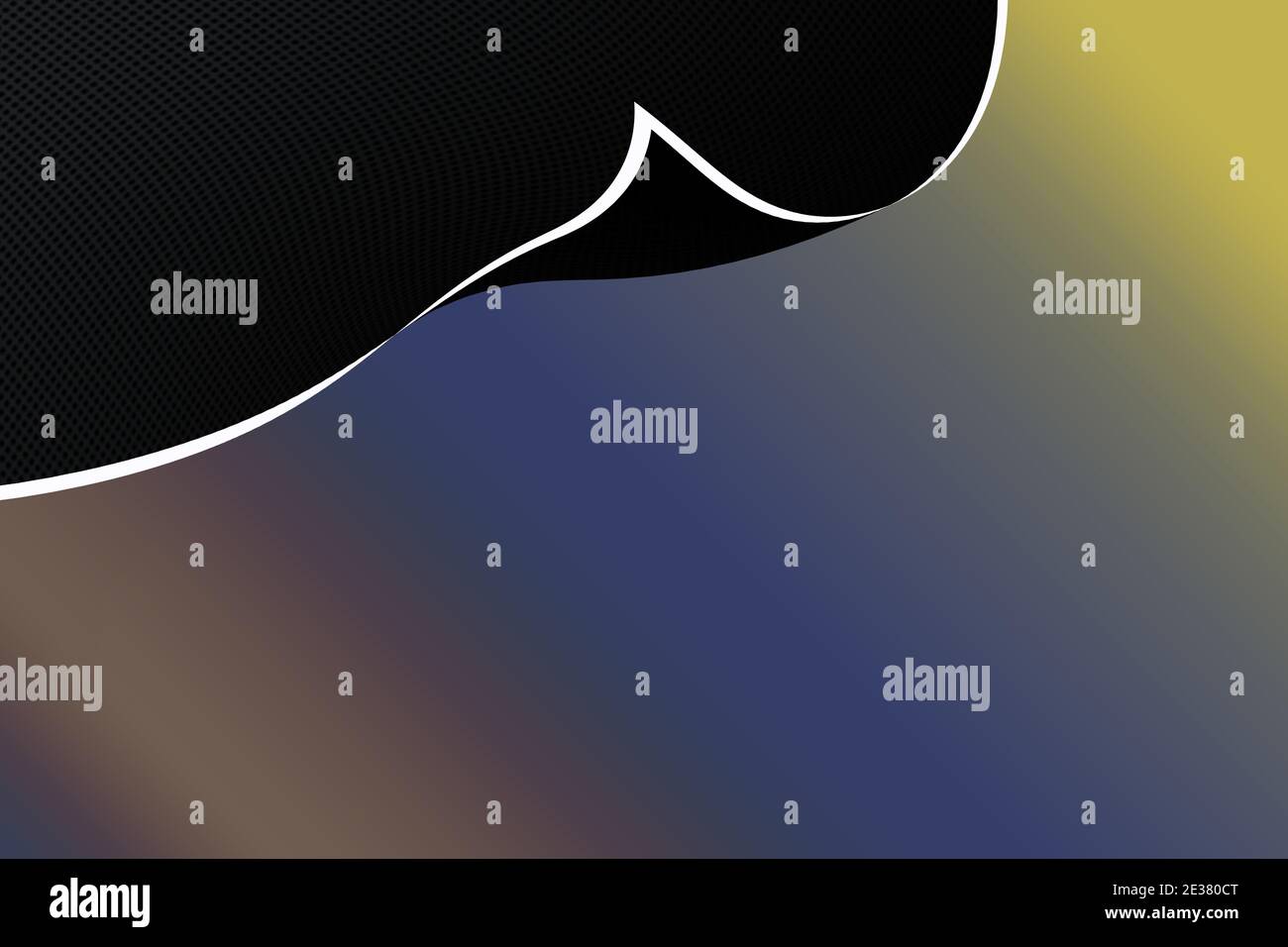 Abstract modern background design with curly corner for flyers banners ...