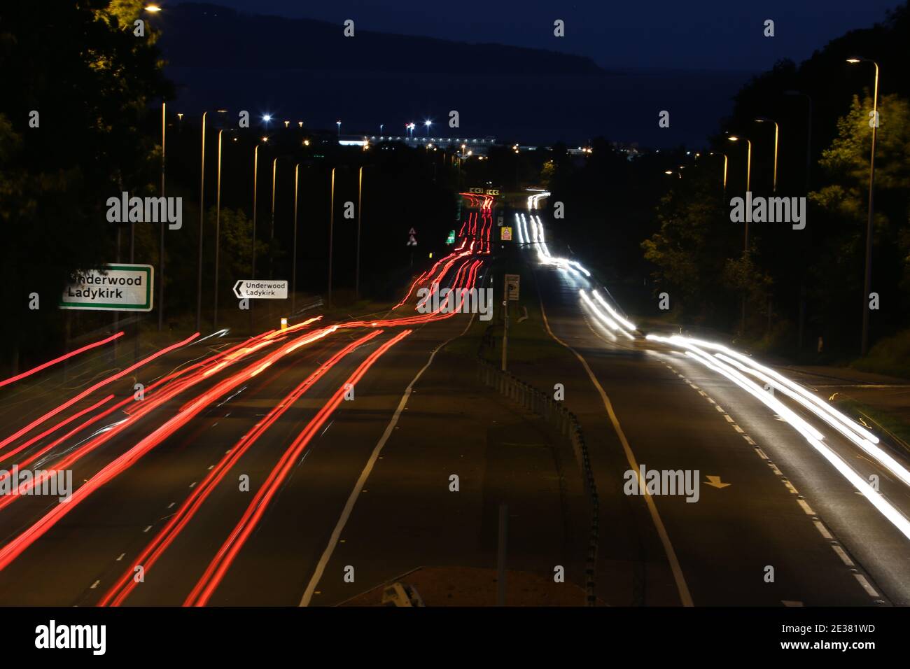 Photo of disappearing road hi-res stock photography and images - Alamy