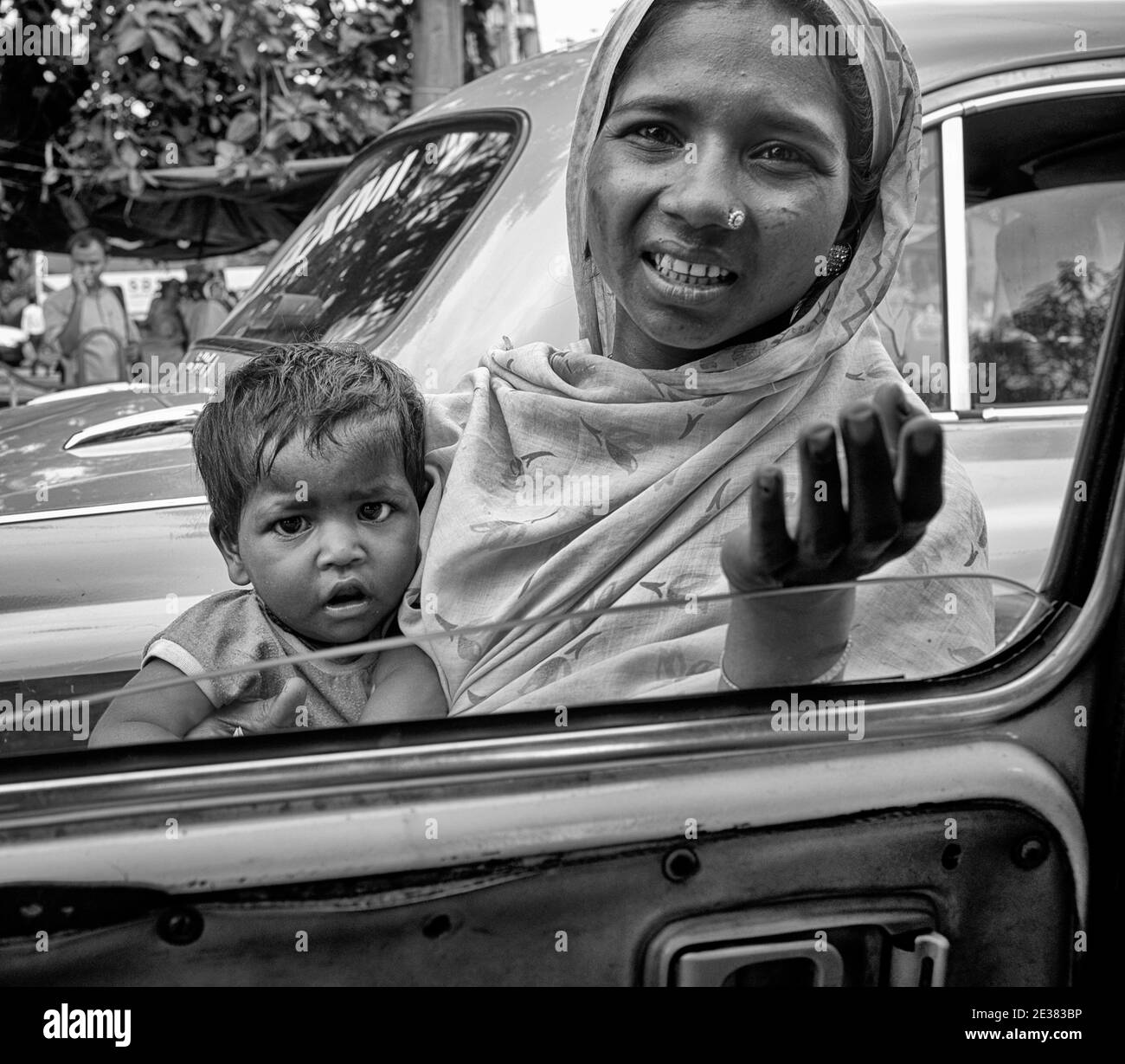 Mother teresa india Black and White Stock Photos & Images - Alamy