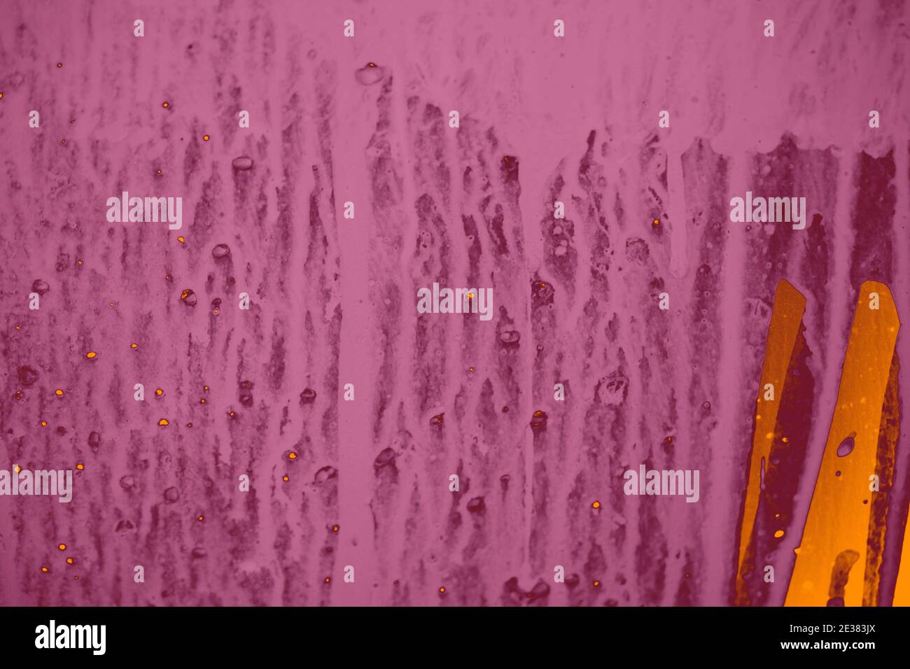 Rough colorful paint dripping grunge texture of wall Stock Photo - Alamy