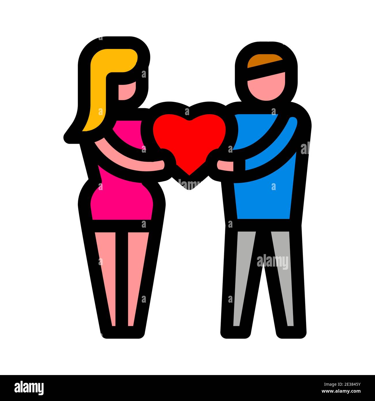 Relationship concept Stock Vector Images - Alamy