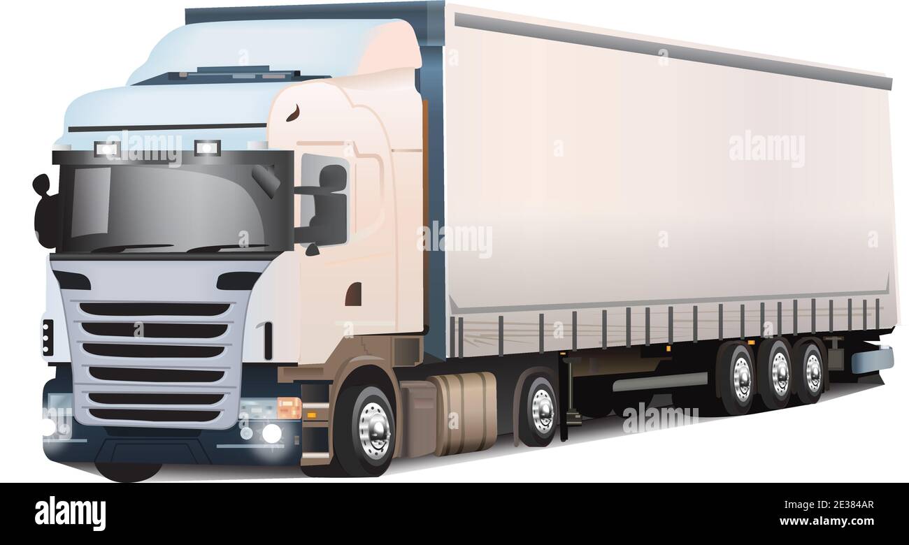 Truck vector illustration Stock Vector Image & Art - Alamy