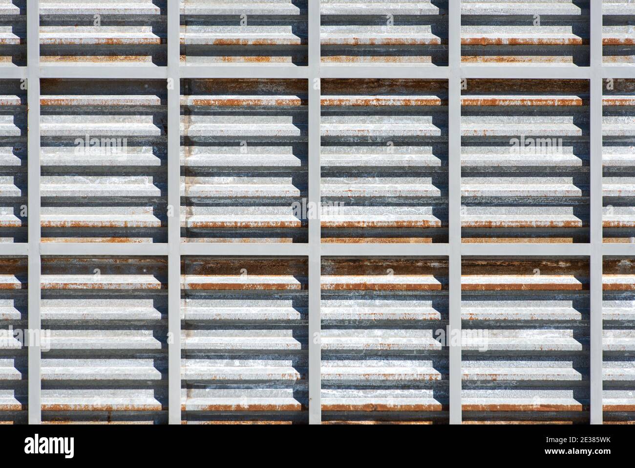 rUSTY grunge metal texture. Iron grid background Stock Photo - Alamy