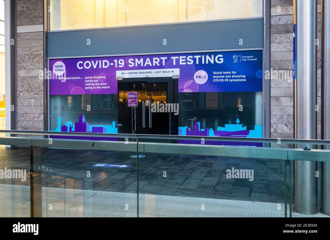 Covid testing center uk hi-res stock photography and images - Alamy