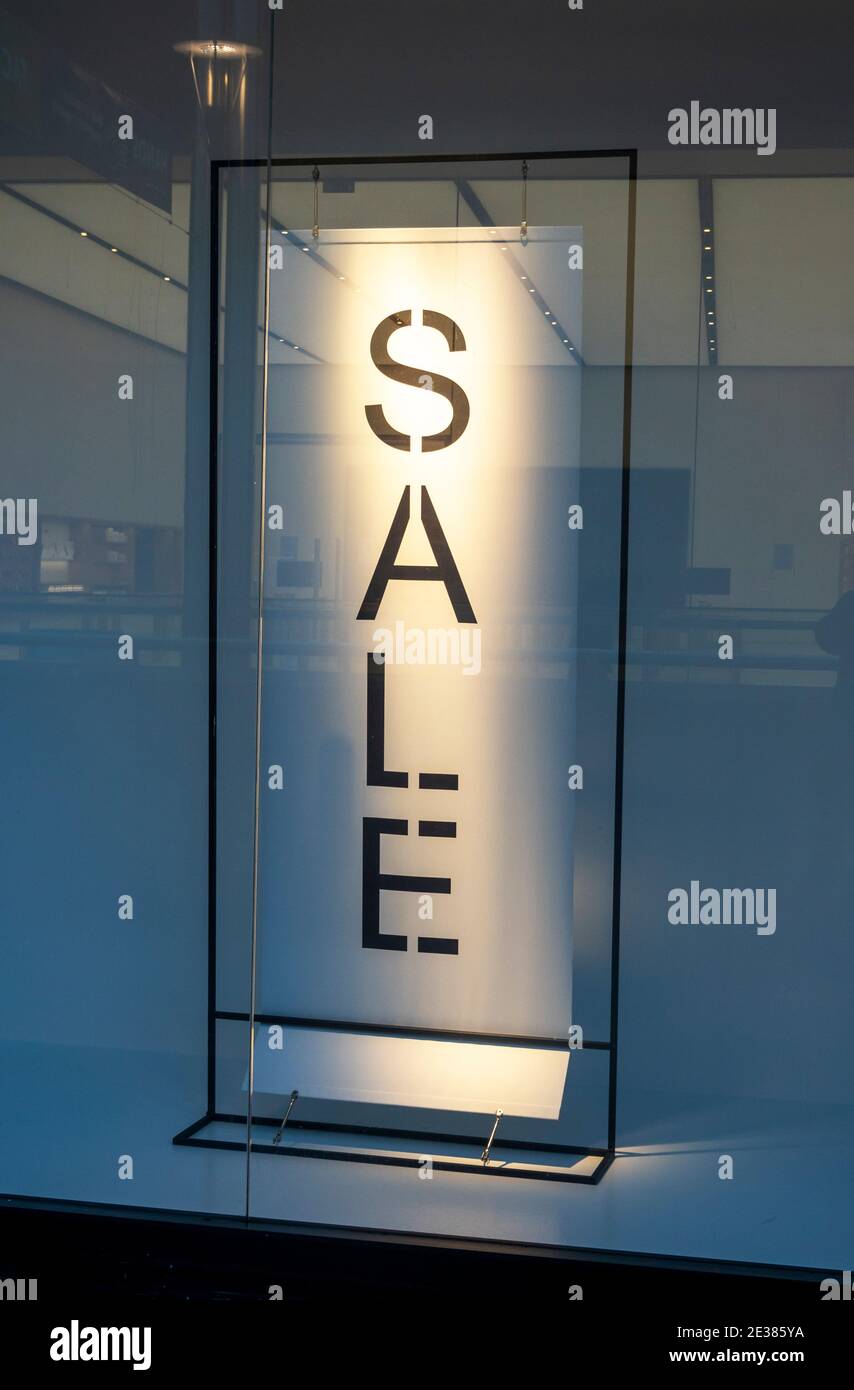 Liverpool One store window in City Centre Stock Photo - Alamy
