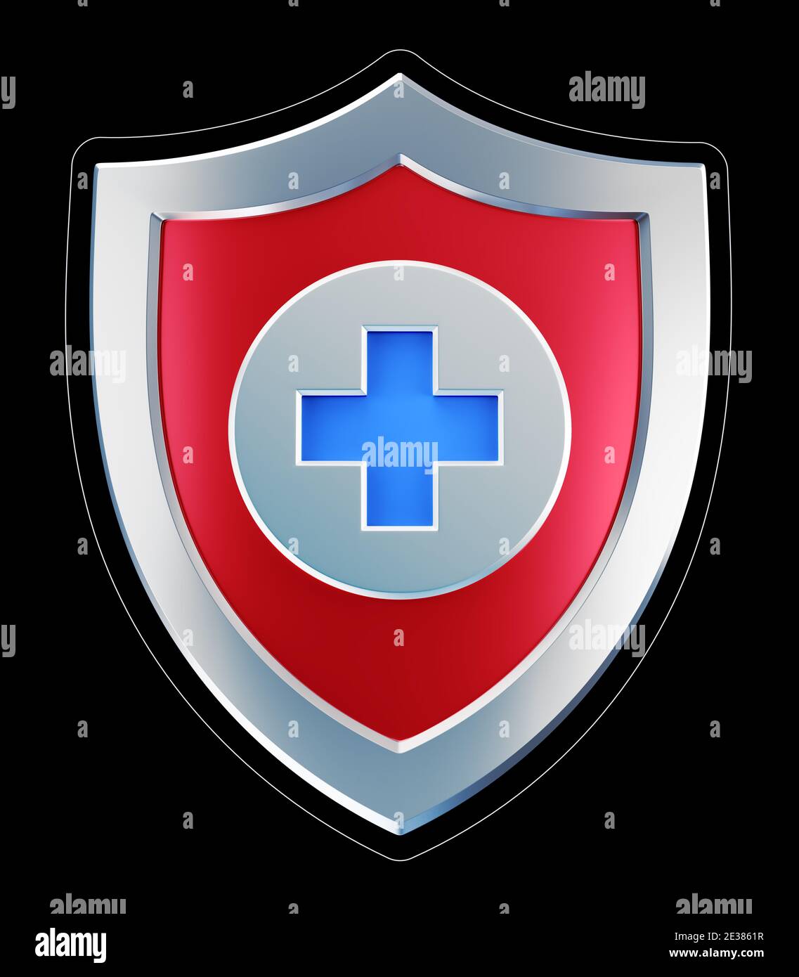 Medical Insurance Emblem Stock Photo - Alamy