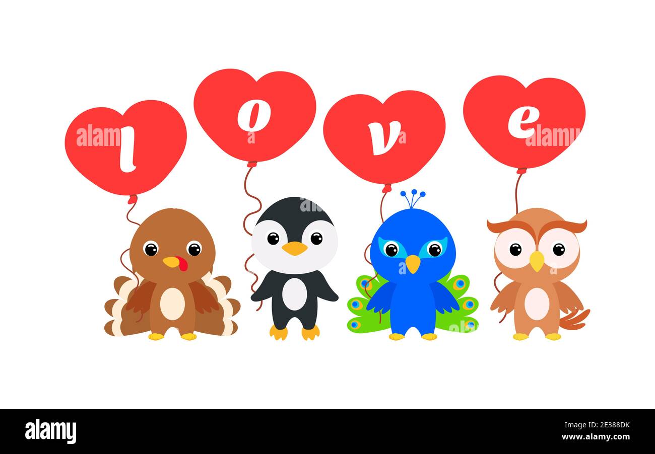 Love of the peacock Stock Vector Images - Alamy