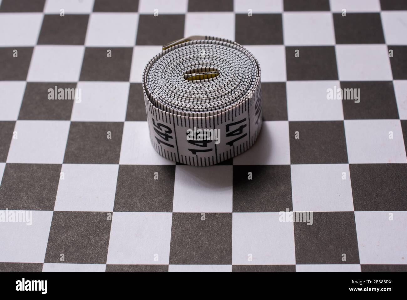 soft measuring tape. tape measure with metric scale Stock Photo - Alamy