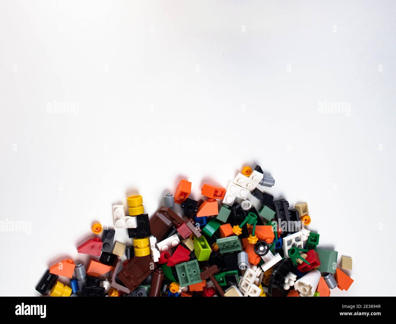 Pile of lego bricks hi-res stock photography and images - Alamy