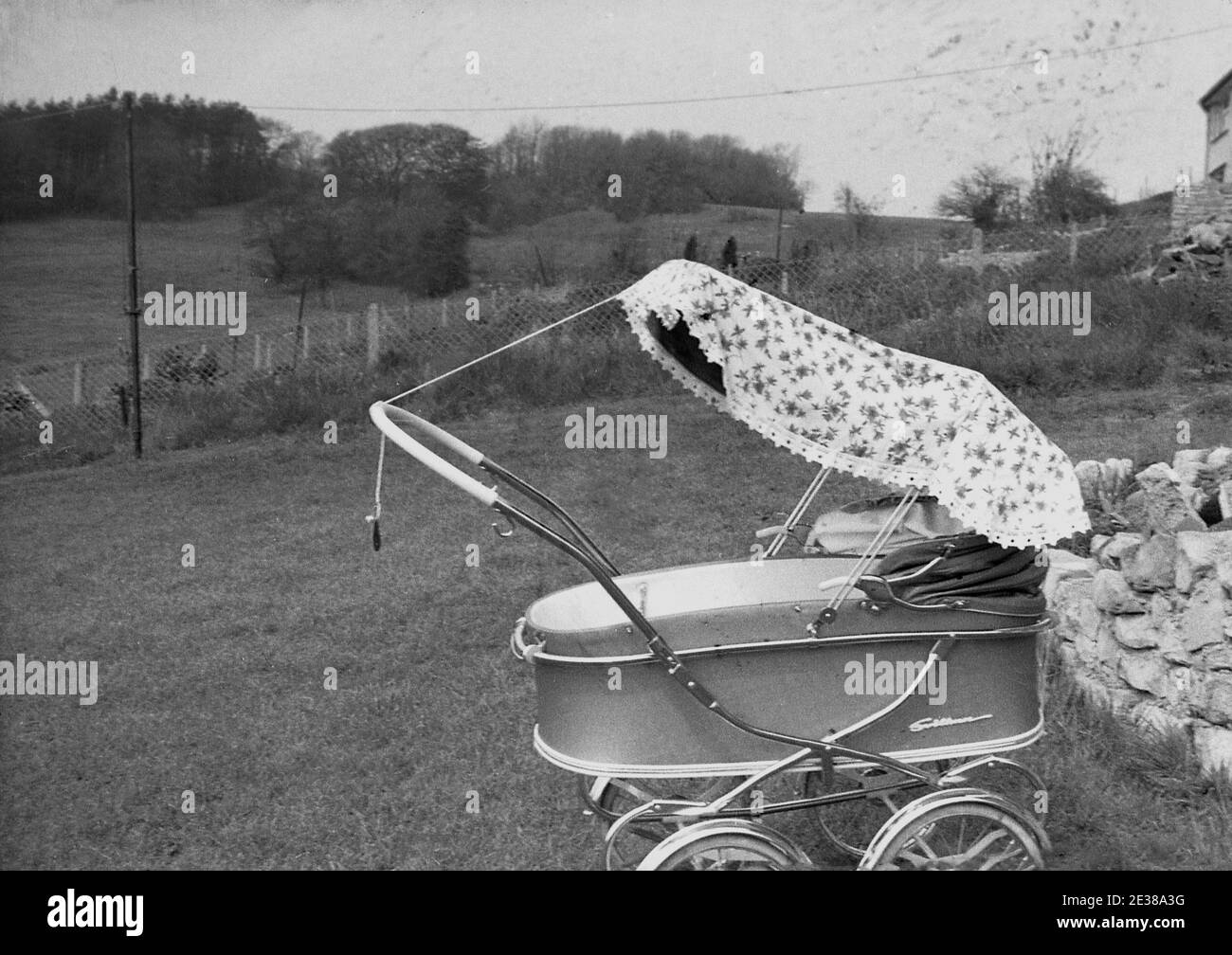 1960s, historical, pram Stock Photo - Alamy