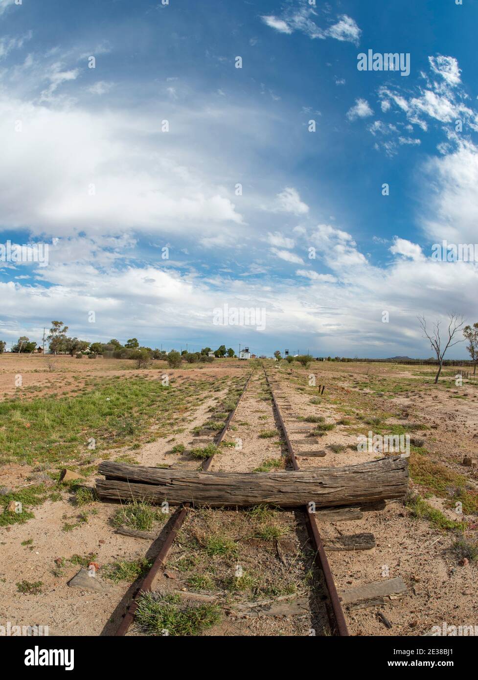 Old railway tracks at Yaraka Queensland, Australia Stock Photo - Alamy