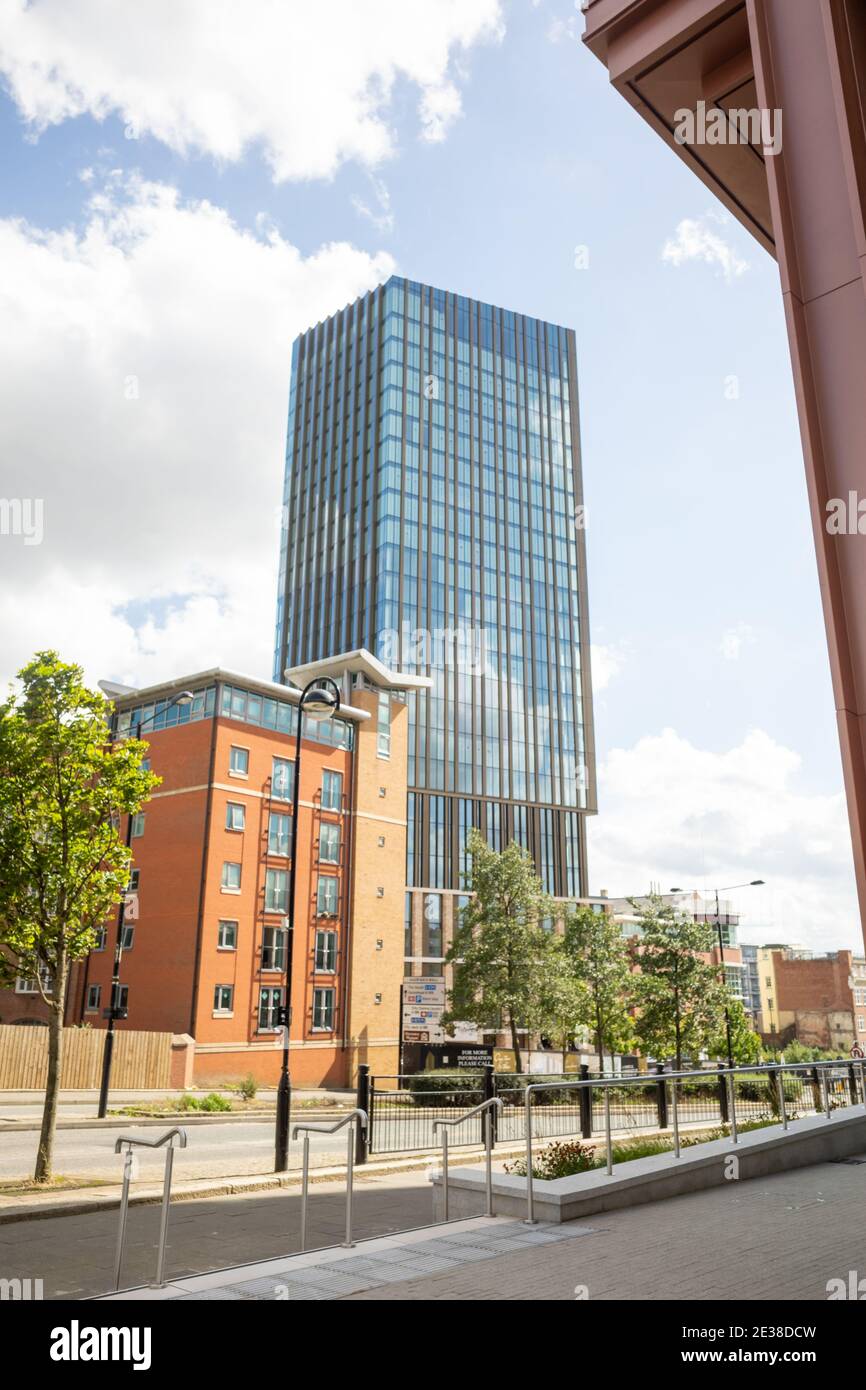 Newcastle upon Tyne UK: 2nd Aug 2020: Hadrian's Tower in Newcastle ...