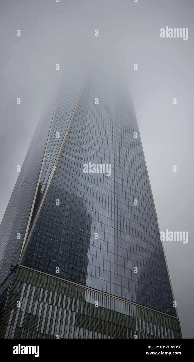 modern skyscraper reaching into the clouds Stock Photo - Alamy