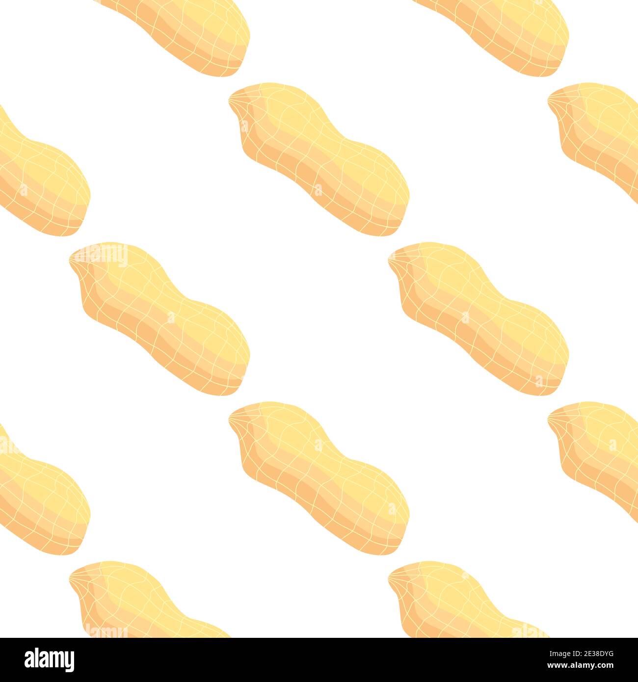 Illustration on theme big pattern identical types peanut, nut equal ...