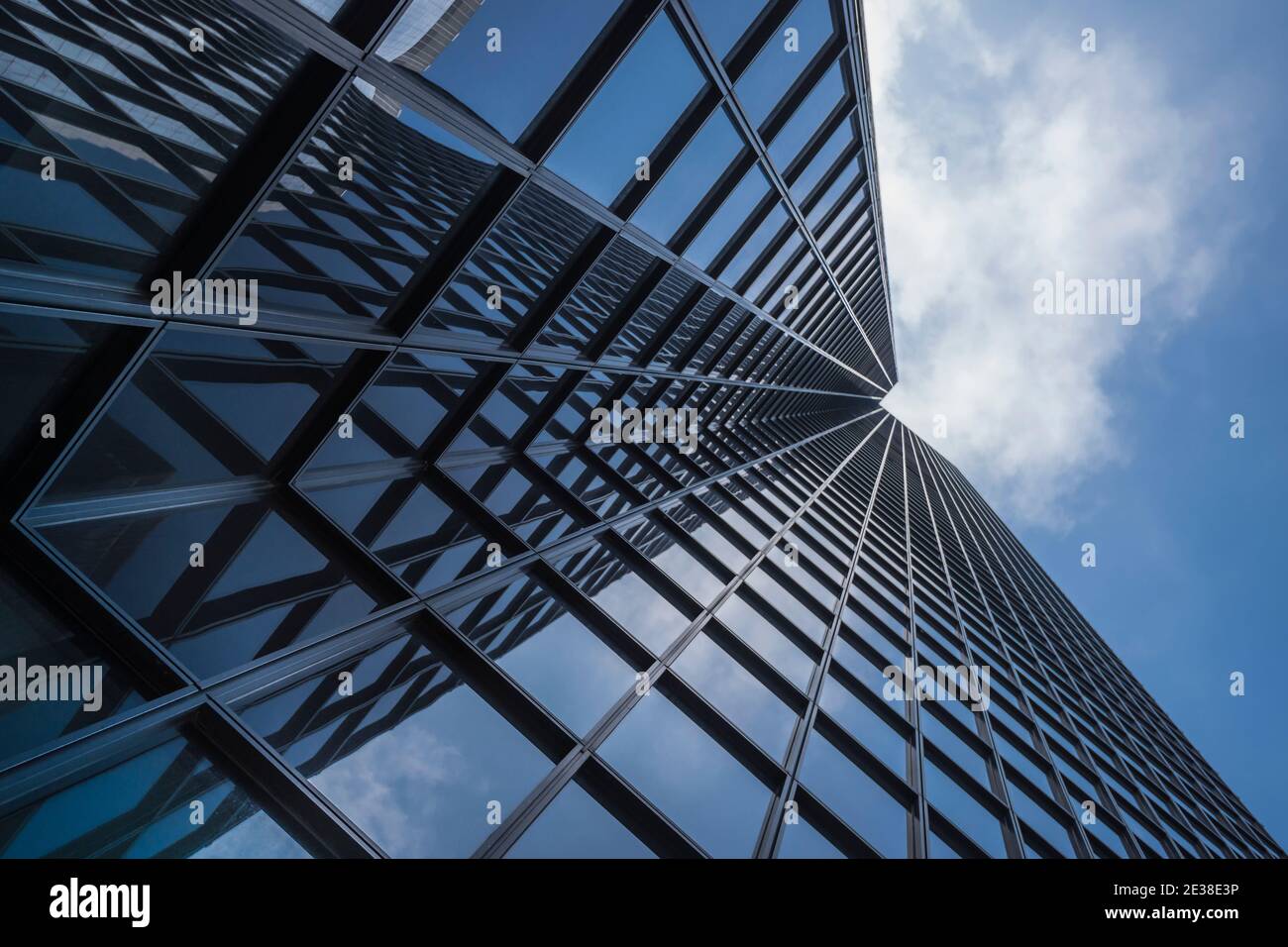 abstract view of a modern high rise office tower Stock Photo - Alamy