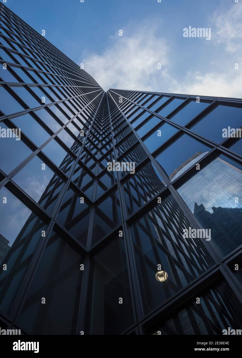 abstract view of a modern high rise office tower Stock Photo - Alamy