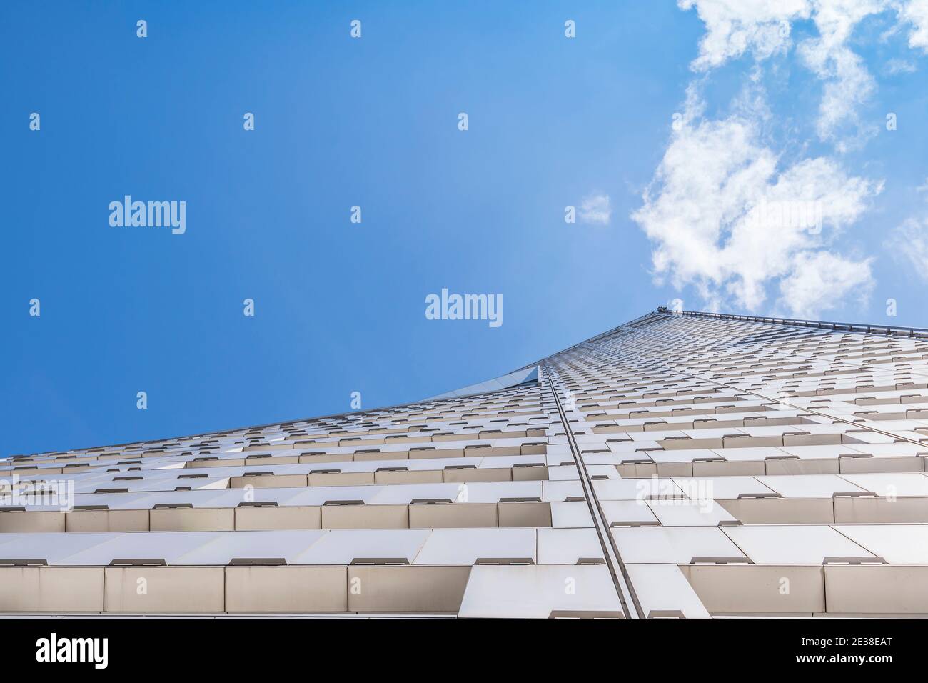 abstract view of a modern high rise office tower Stock Photo - Alamy