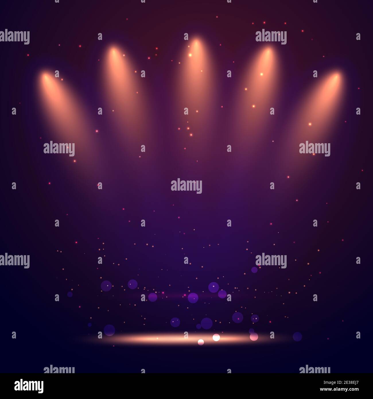 Glossy stage Stock Vector Images - Alamy