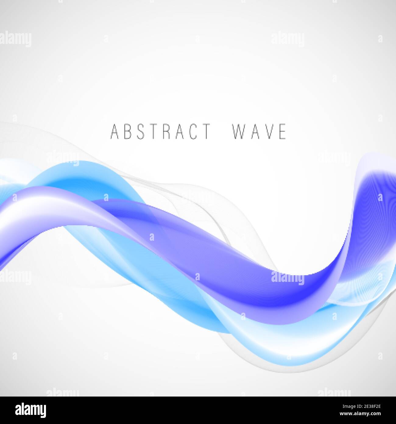 Abstract blue and gray wave vector background Blue,gray wave flow Stock ...