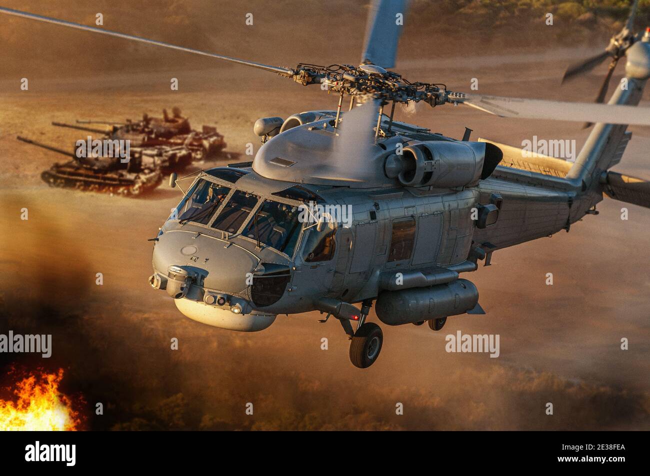 Desert warfare hi-res stock photography and images - Alamy