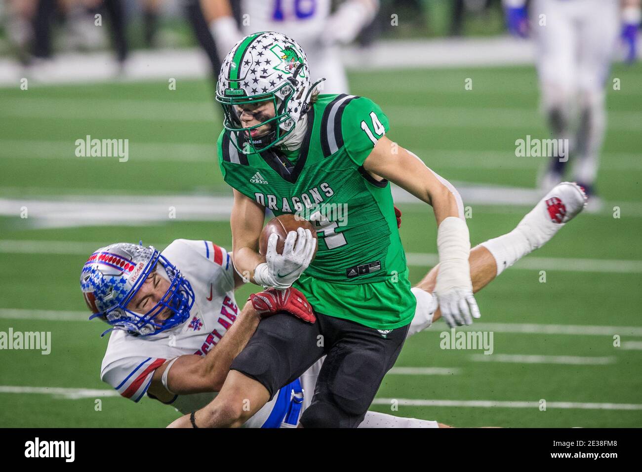 Arlington, Texas, USA. 16th Jan, 2021. Southlake Carroll's Brady Boyd ...
