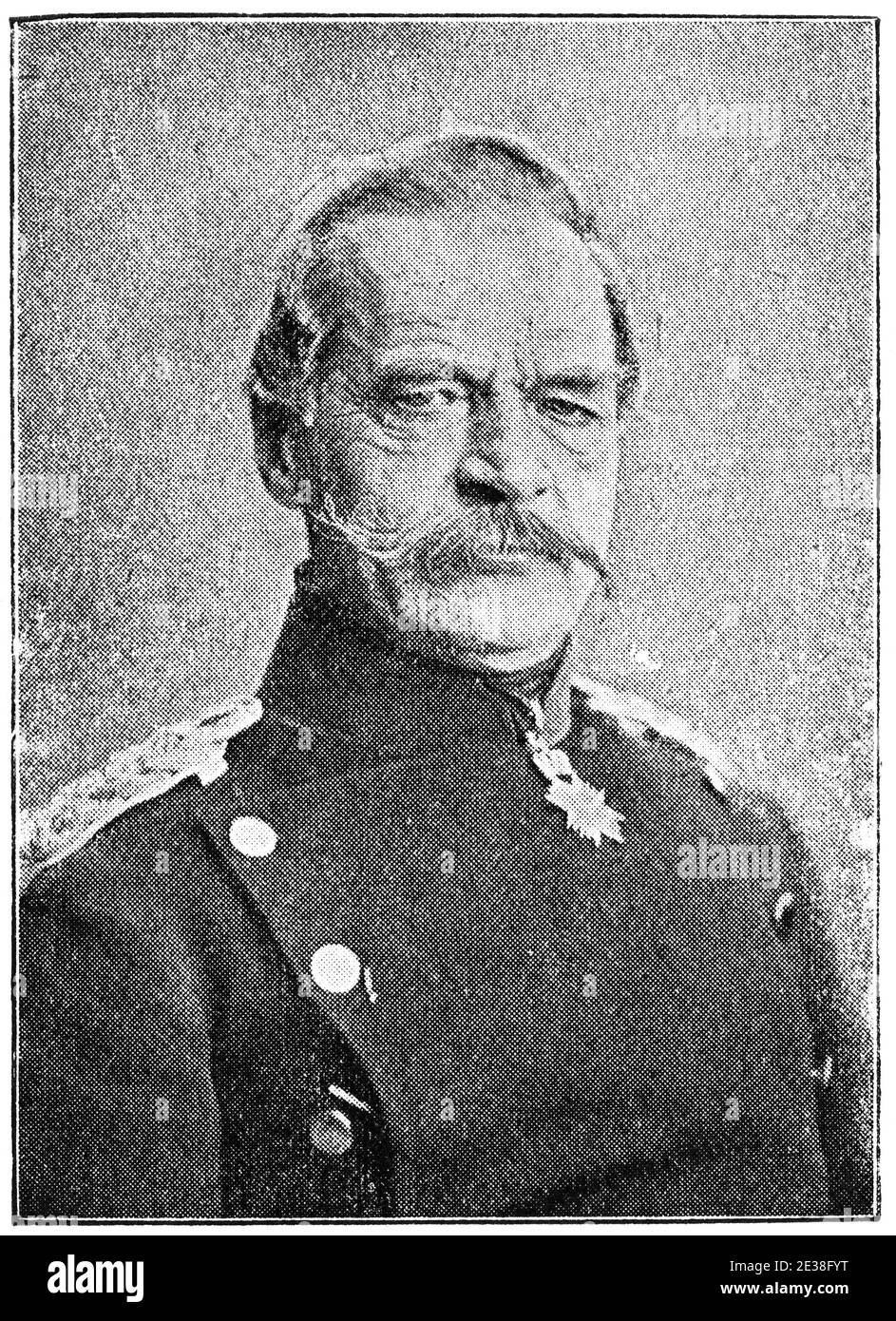 Portrait of Albrecht Theodor Emil Graf von Roon - a German military and ...