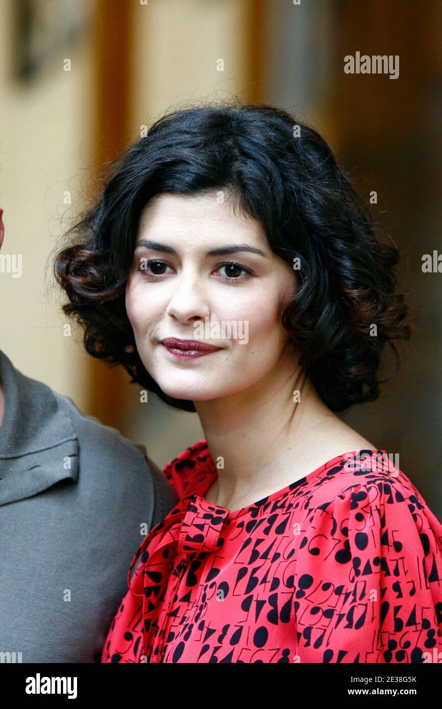 French actress Audrey Tautou poses for photographers during photocall ...