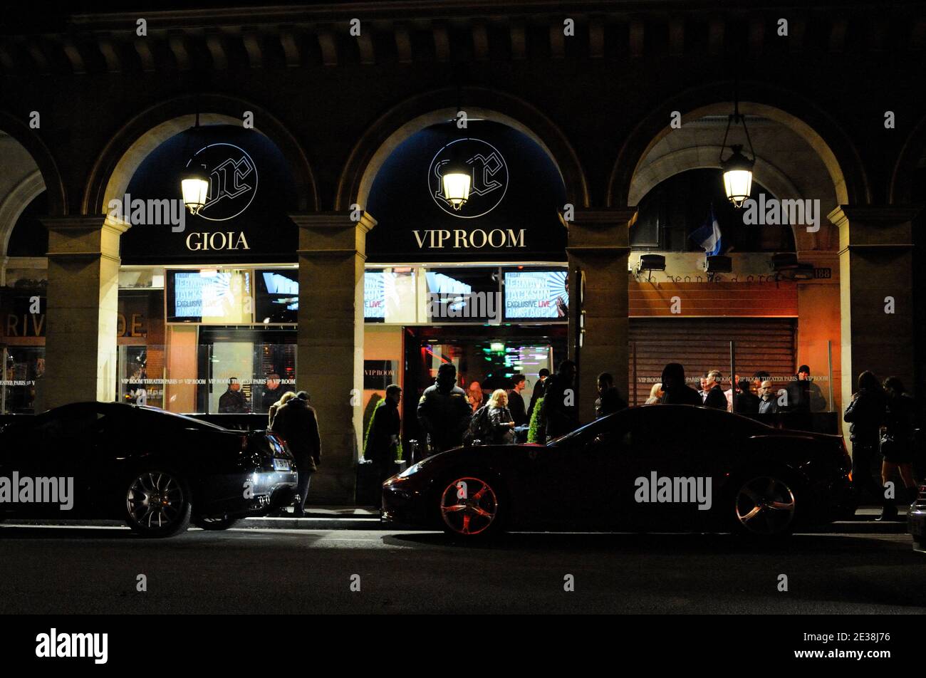 'VIP Room theatre' in Paris, France on November 27, 2010. Photo by ...