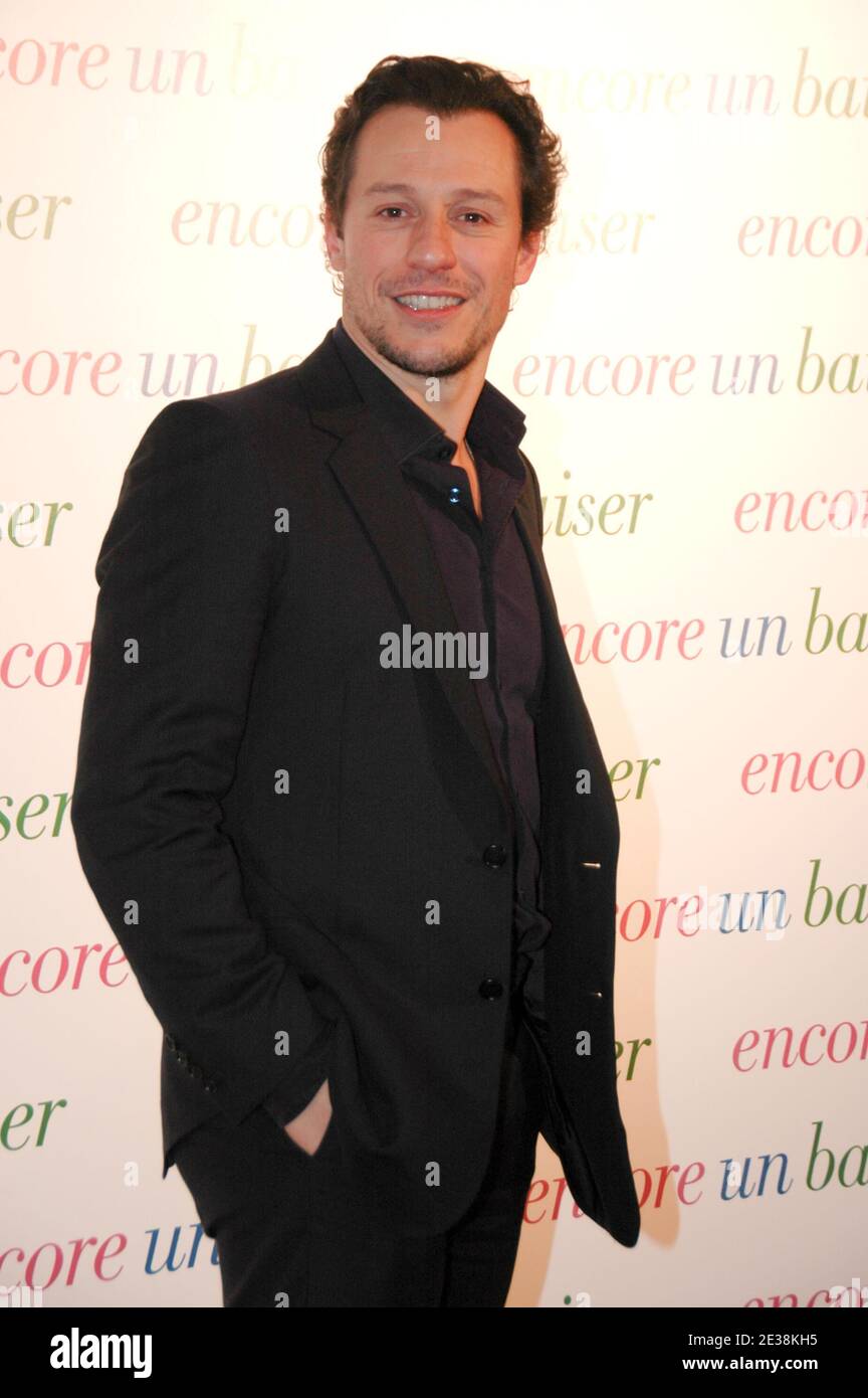 Actor Stefano Accorsi attending the premiere of 'Encore un baiser' at ...