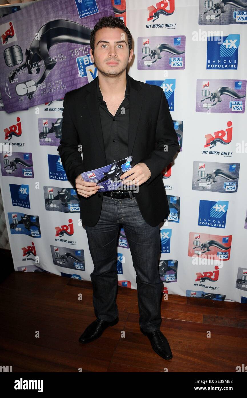 Maxime Musqua attending the 'NRJ Banque Pop' party at Crystal Lounge in ...