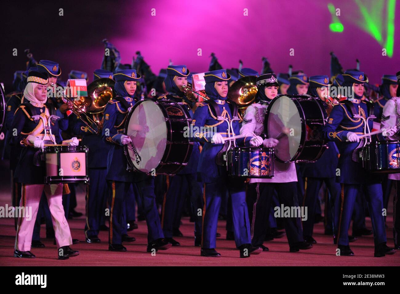 Atmosphere during the celebration of the Sultanate Of Oman's 40th ...