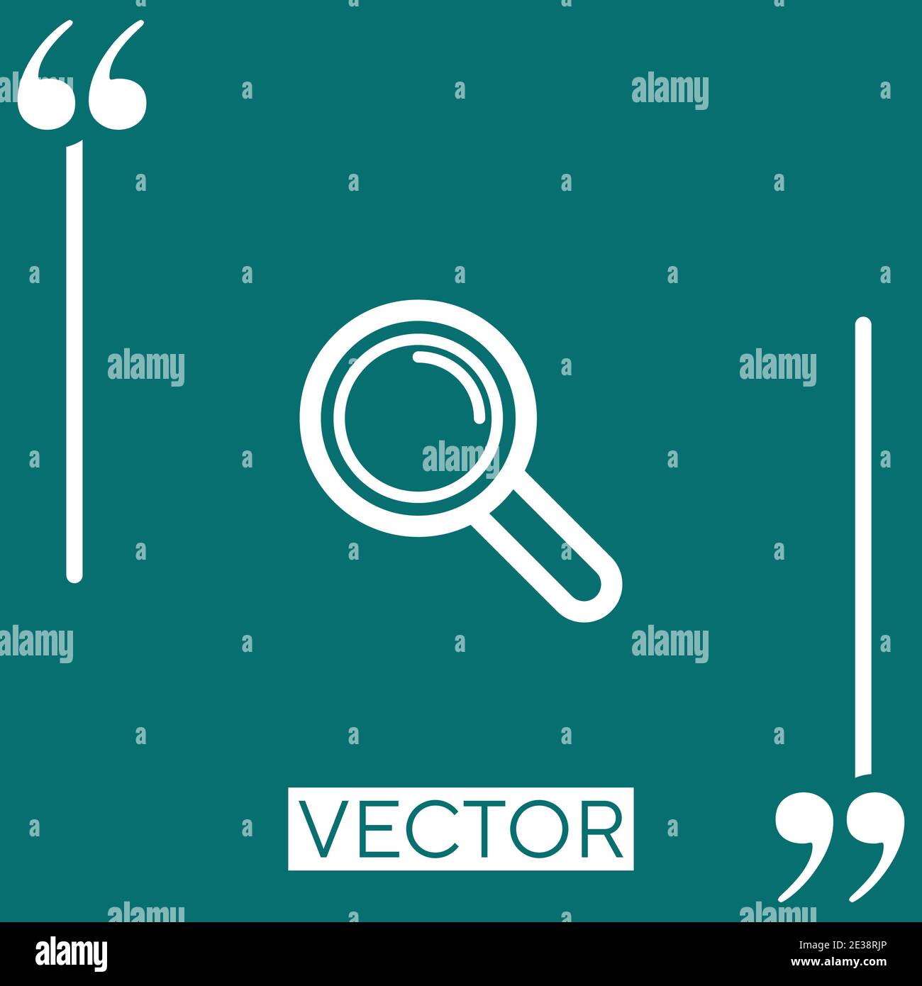 loupe vector icon Stock Vector Image & Art - Alamy