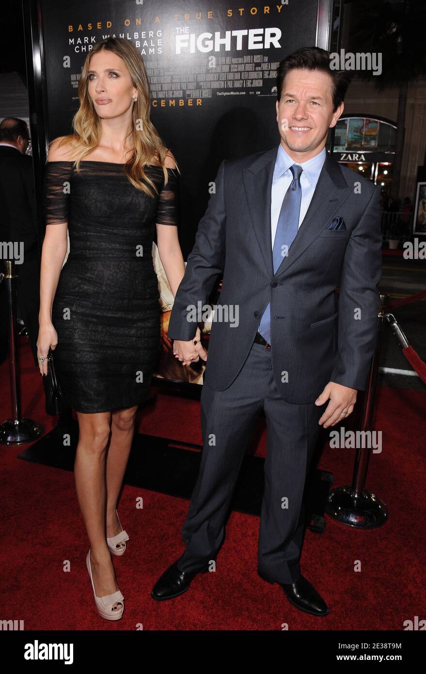 Rhea Durham and Mark Wahlberg arriving for the premiere of Paramount ...