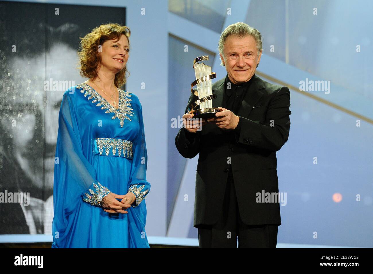 Susan Sarandon and Harvey Keitel arriving for the 10th 'Marrakesh Film ...