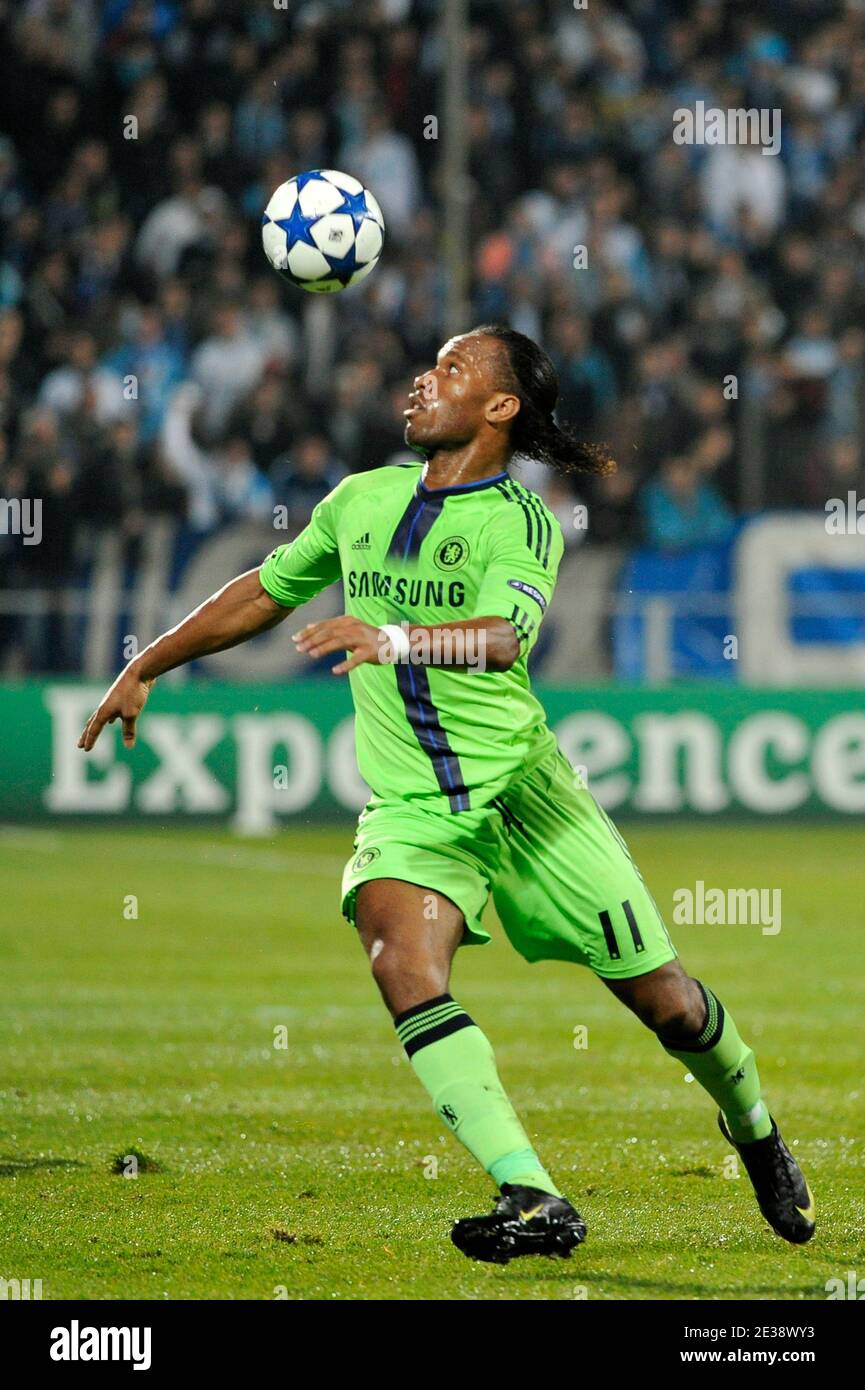 Chelsea's Didier Drogba during the UEFA Champions League Soccer match ...