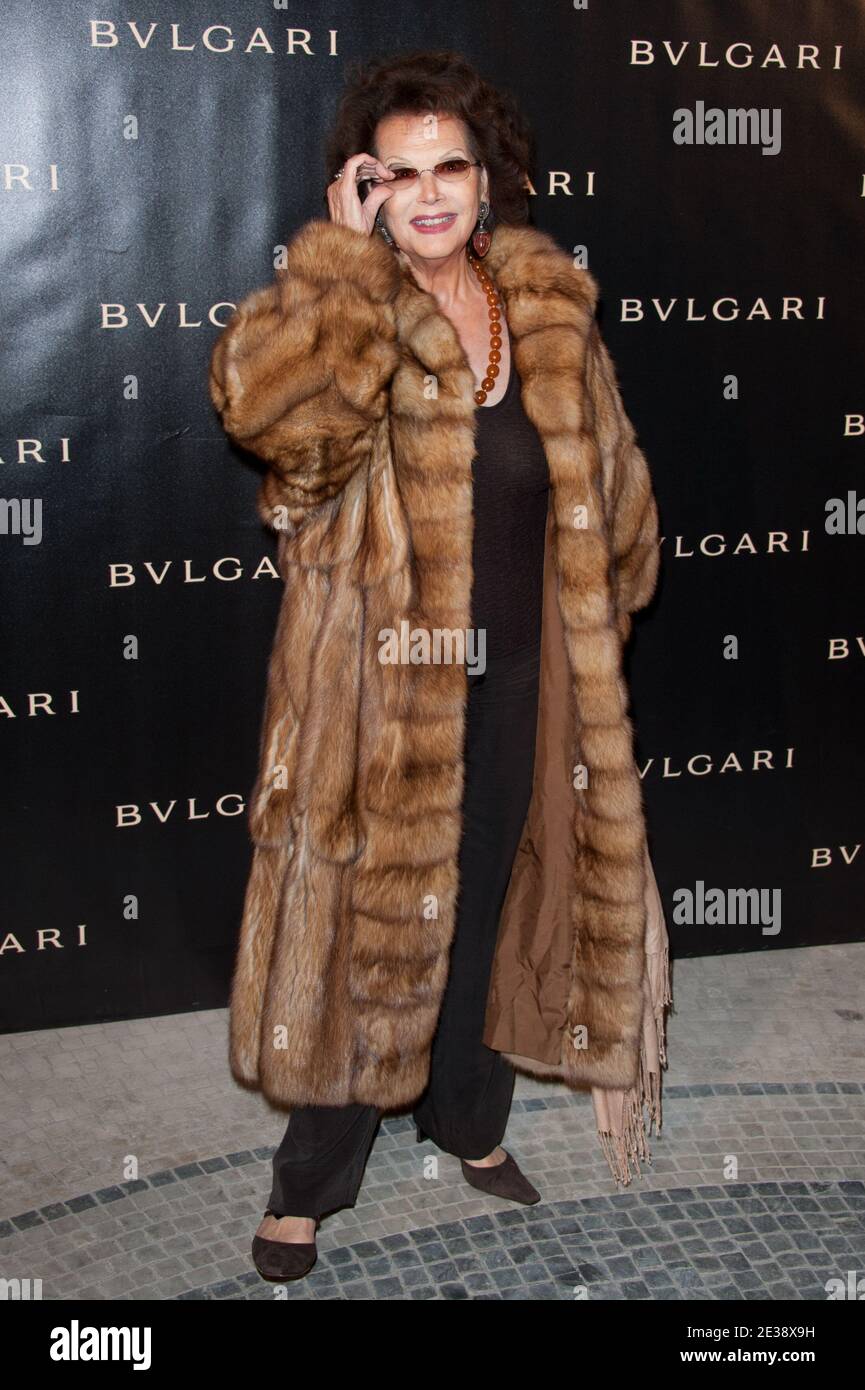 Claudia Cardinale attending the Exhibition Launch for Bvlgari 125th ...