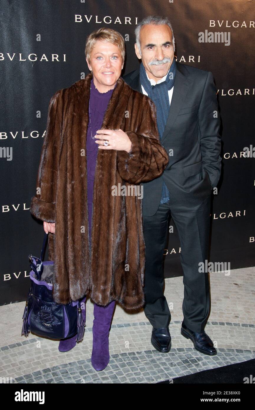 Mansour Bahrami attending the Exhibition Launch for Bvlgari 125th ...