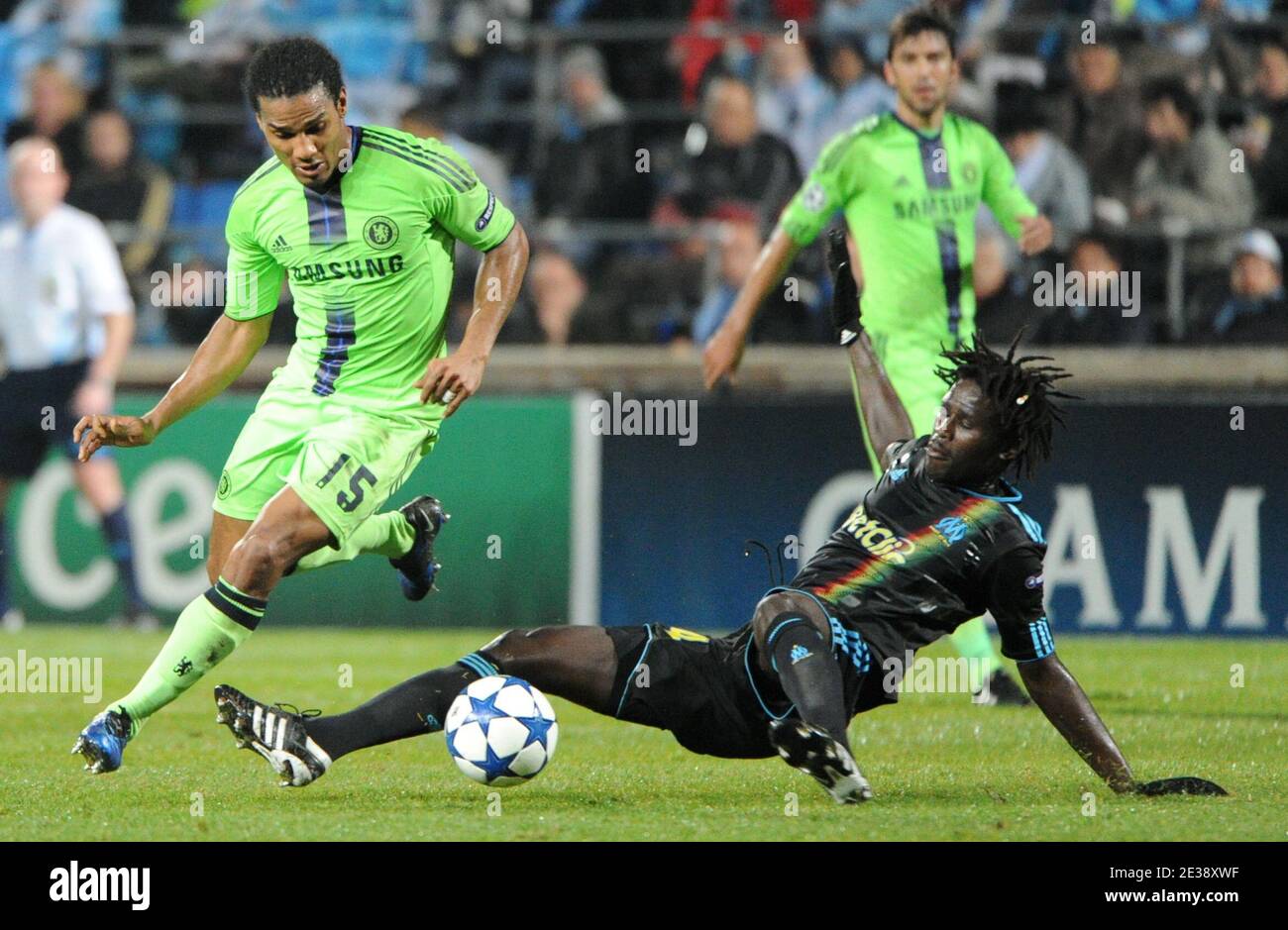 Chelsea's Florent Malouda during the UEFA Champions League Soccer Match ...