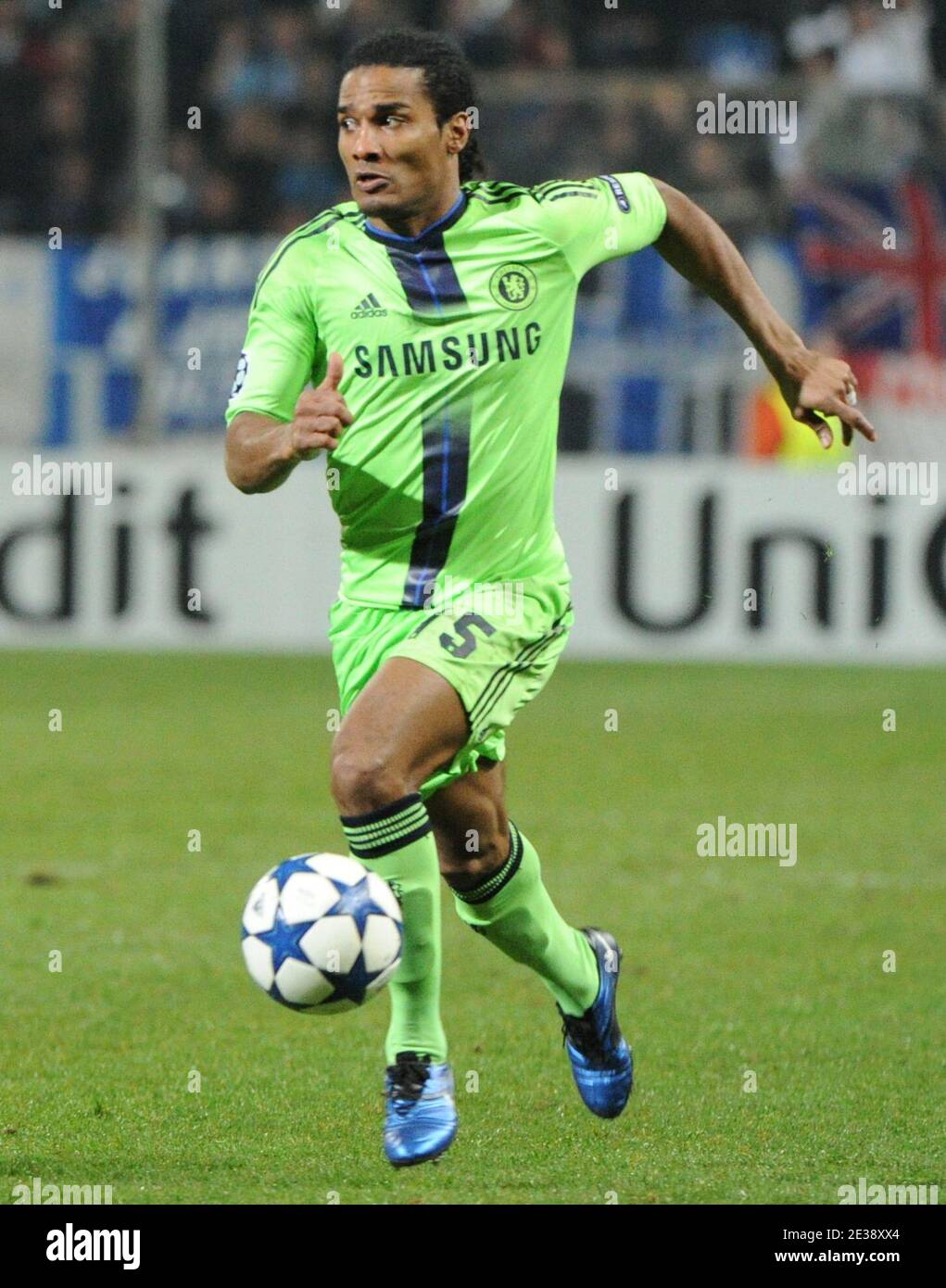Chelsea's Florent Malouda during the UEFA Champions League Soccer Match ...