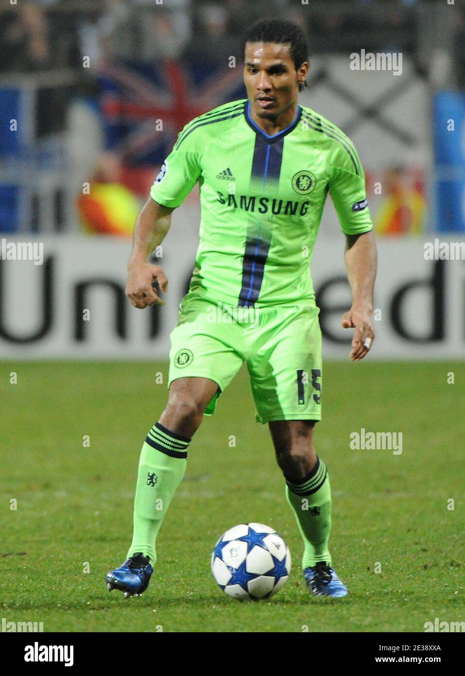 Chelsea's Florent Malouda during the UEFA Champions League Soccer Match ...