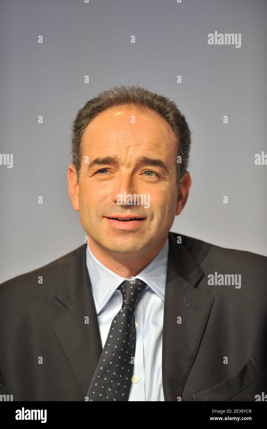 French secretary general of UMP Jean-Francois Cope attending a right ...